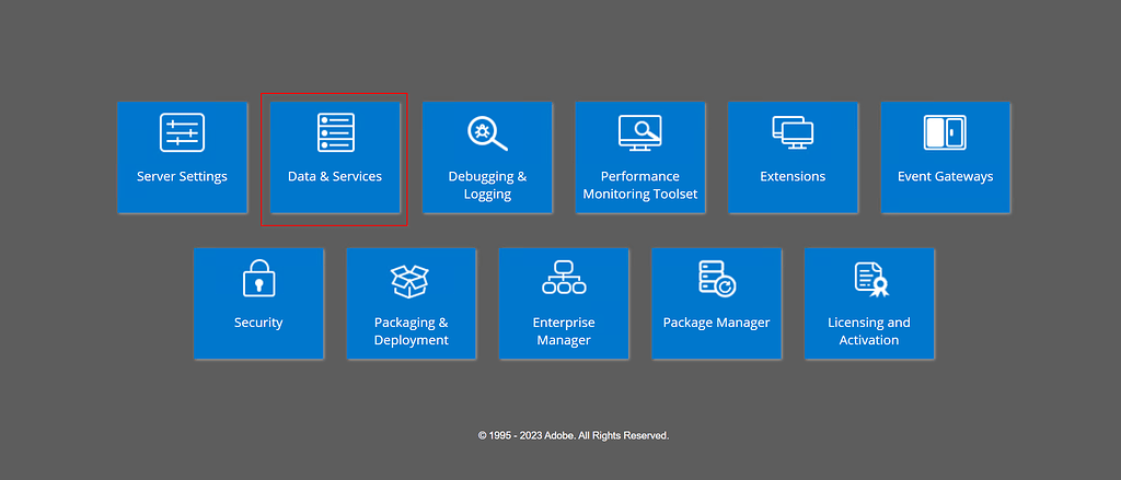 How to Add a ColdFusion Datasource in the ColdFusion Administrator - ColdFusion - xByte Cloud ...